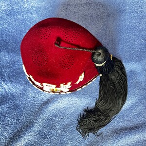 Vintage Authentic Jeweled Aloha Temple Shriner Men's Fez Hat - Free ...