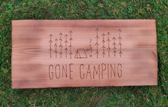 Gone Camping - Etsy