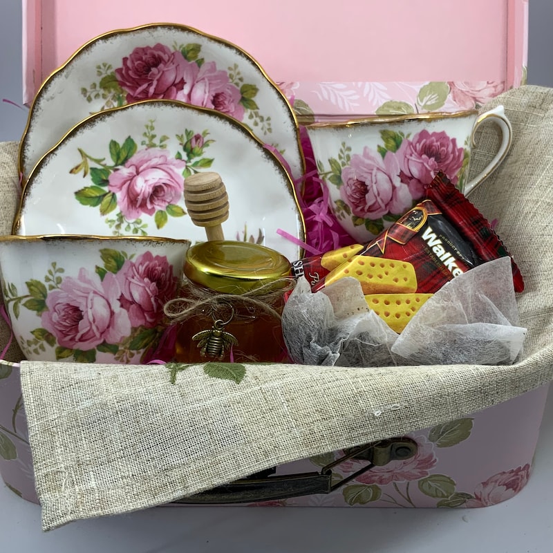 Tea Basket - Etsy