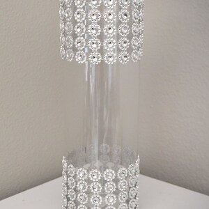 Bling Glass Vase - Etsy