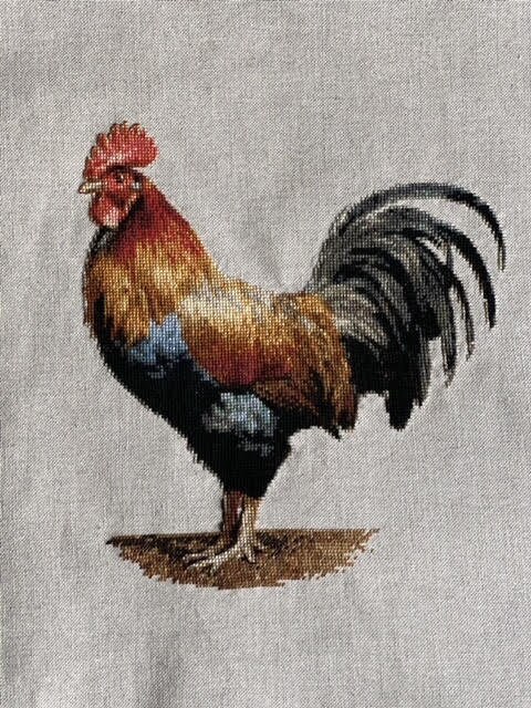 Handsome Rooster Cross Stitch Pattern, Instant Download PDF and XSP ...