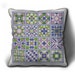 Bright Green Blue Quilt Cross Stitch Pattern, Geometric X-stitch PDF ...