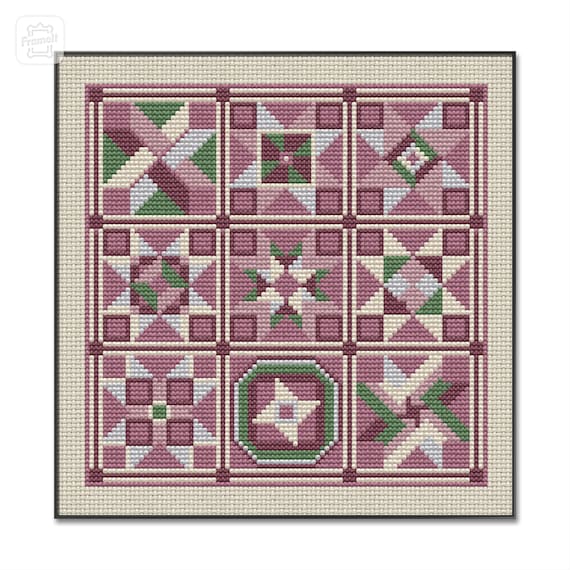 Cross Stitch Quilt Block Patterns