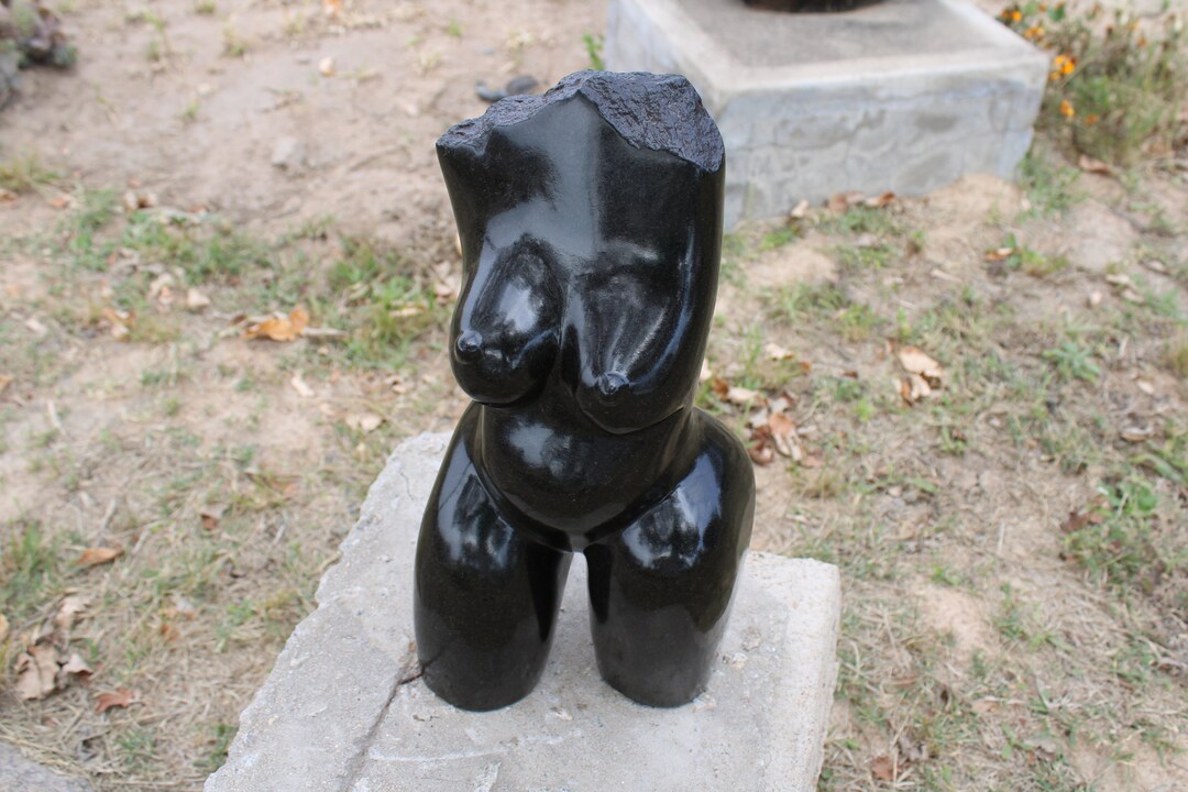 Extra Large Stone Art Abstract Birthday Gift for Her Bust - Etsy