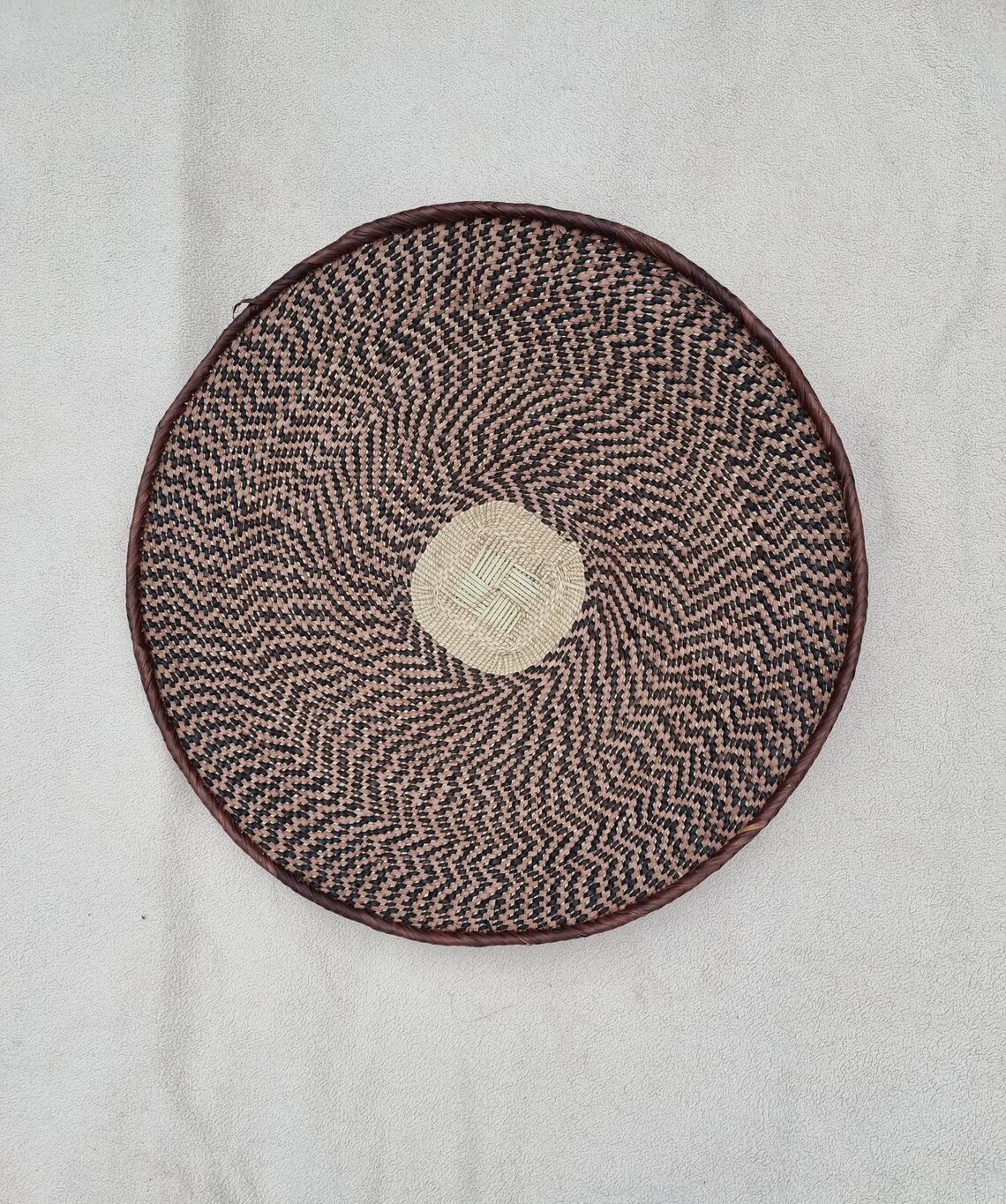 Binga Wall Basket Boho Rwanda Basket Gallery for Unique | Etsy