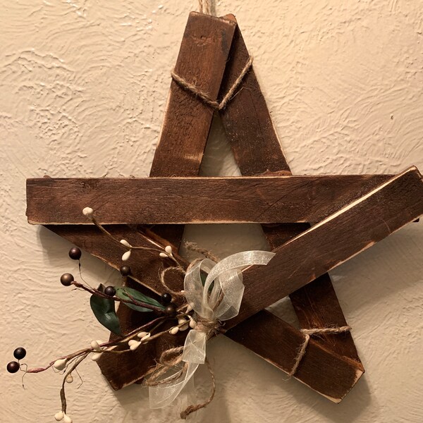 Rustic Star Decor - Etsy