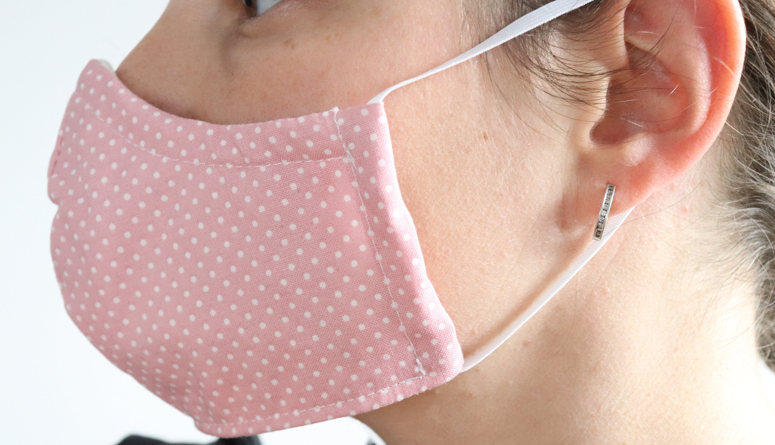 Fabric mask with filter bag different colors & designs Reusable cotton ...