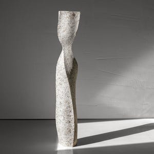 Sculptural Tall Floor Vase, Interior Accent - Etsy
