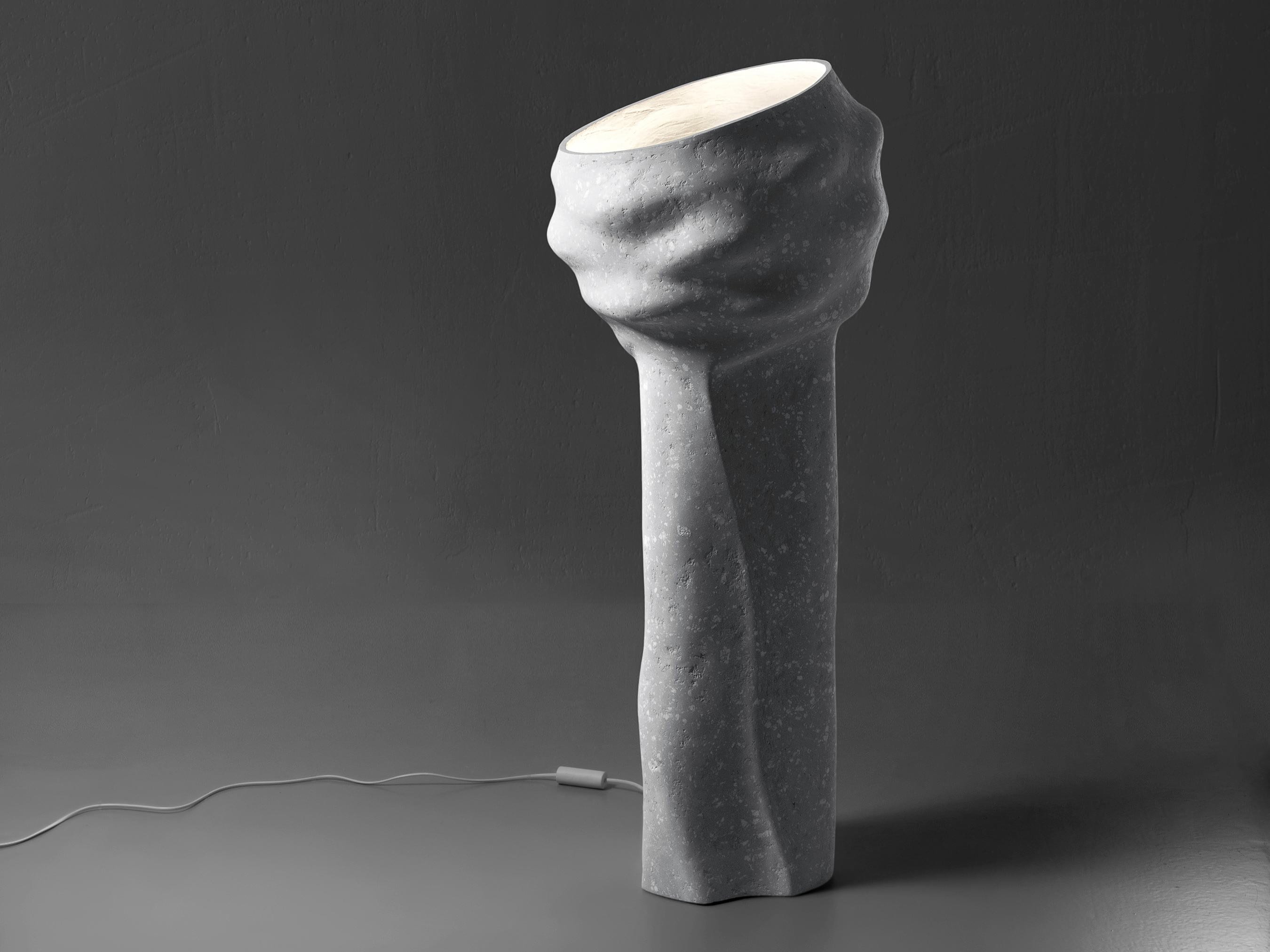 Sculptural Floor Light, Tall Standing Lamp, Functional Home Sculpture ...