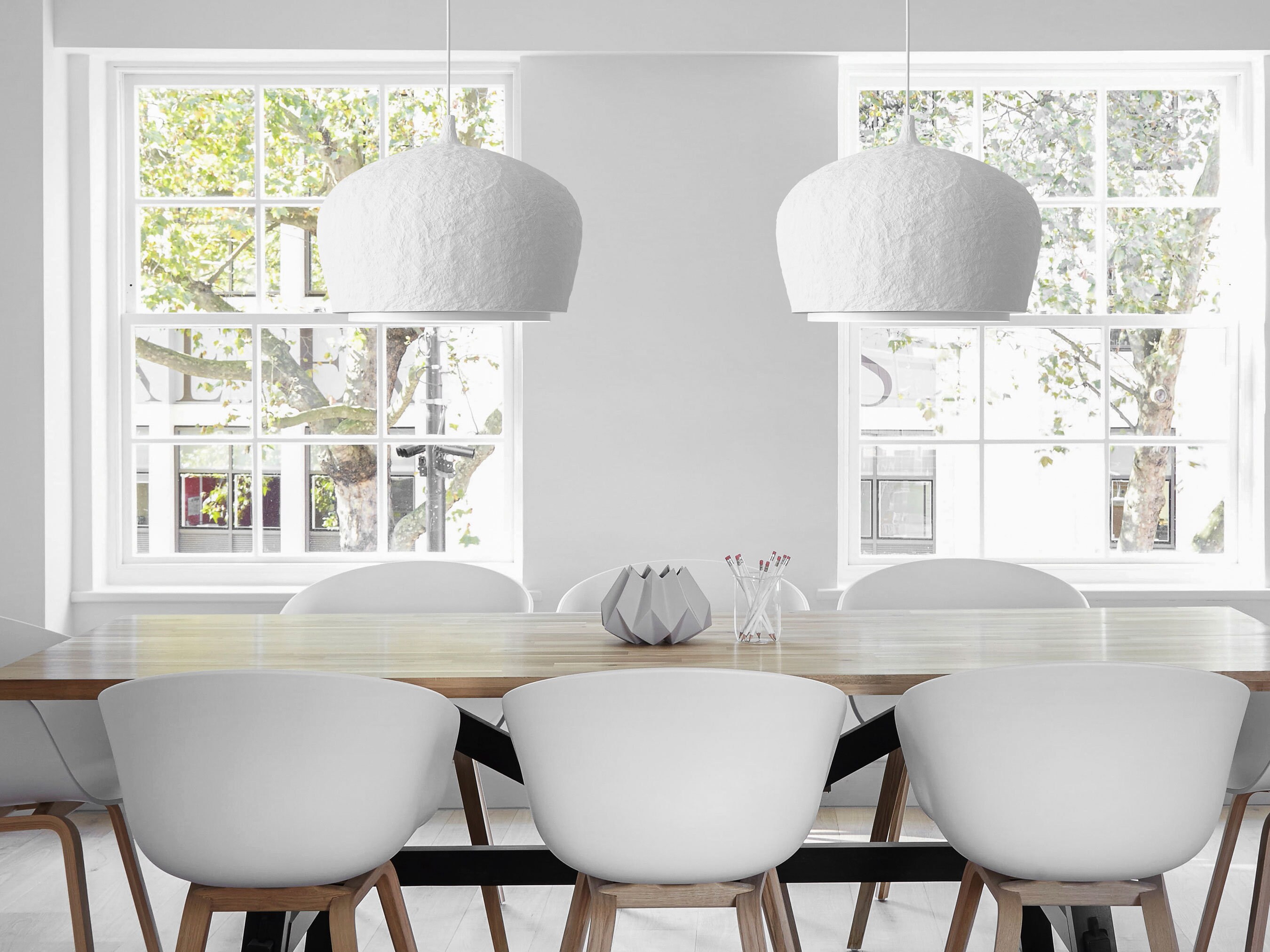 White Minimalist Pendant Light, Loft Lighting - Etsy