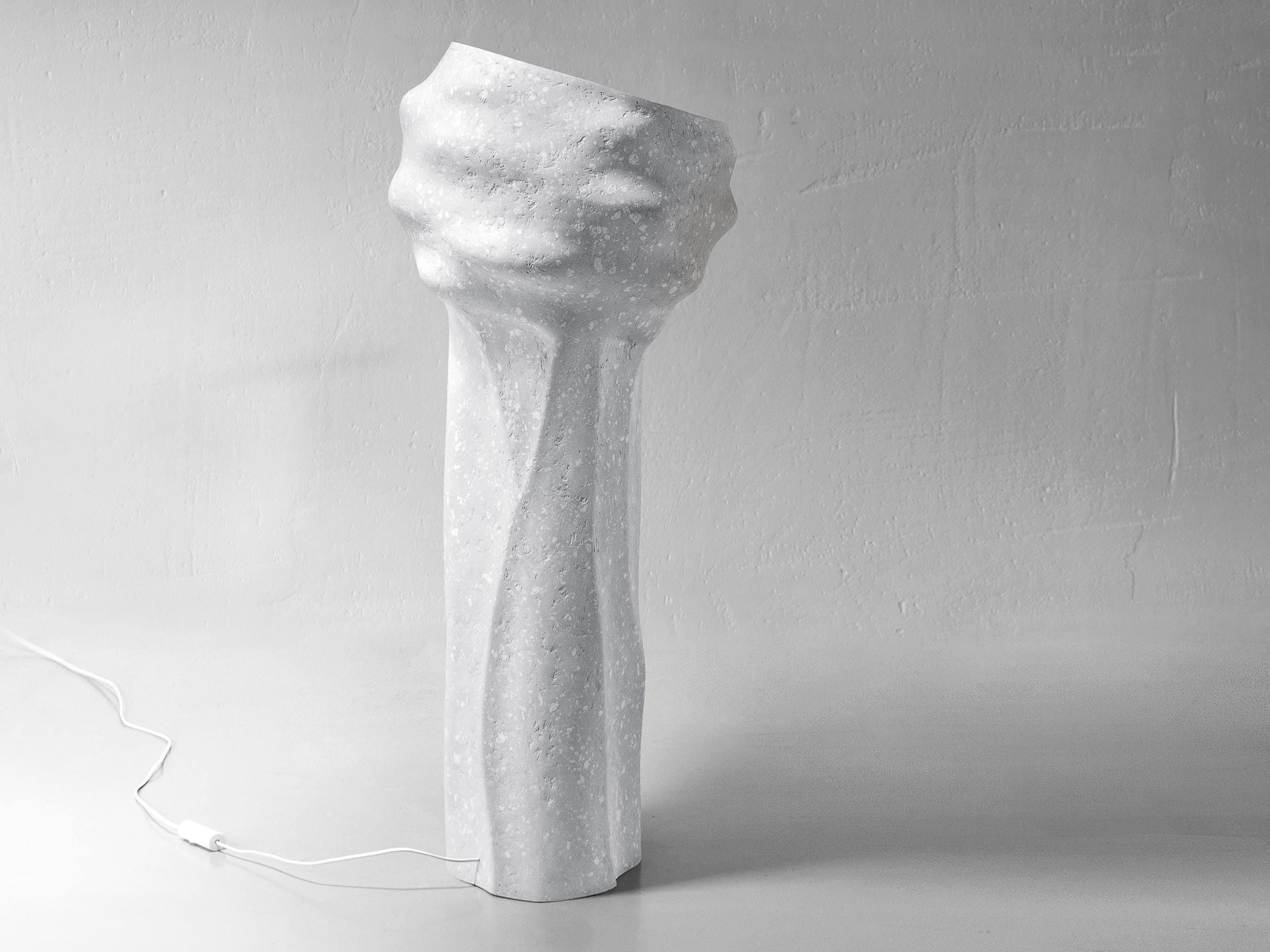 Sculptural Floor Light, Tall Standing Lamp, Functional Home Sculpture ...