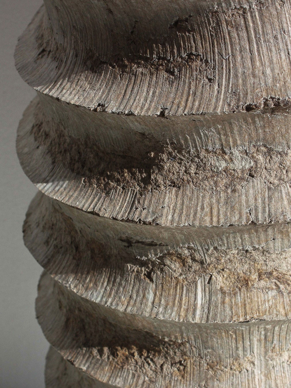 Textured Sculptural Vase, Collectible Art, Large Handmade Vase ...