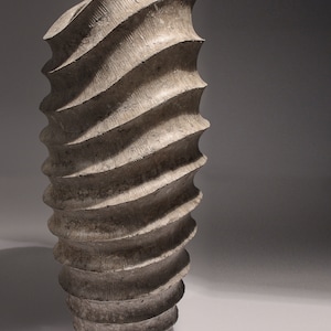 Textured Sculptural Vase, Collectible Art, Large Handmade Vase ...