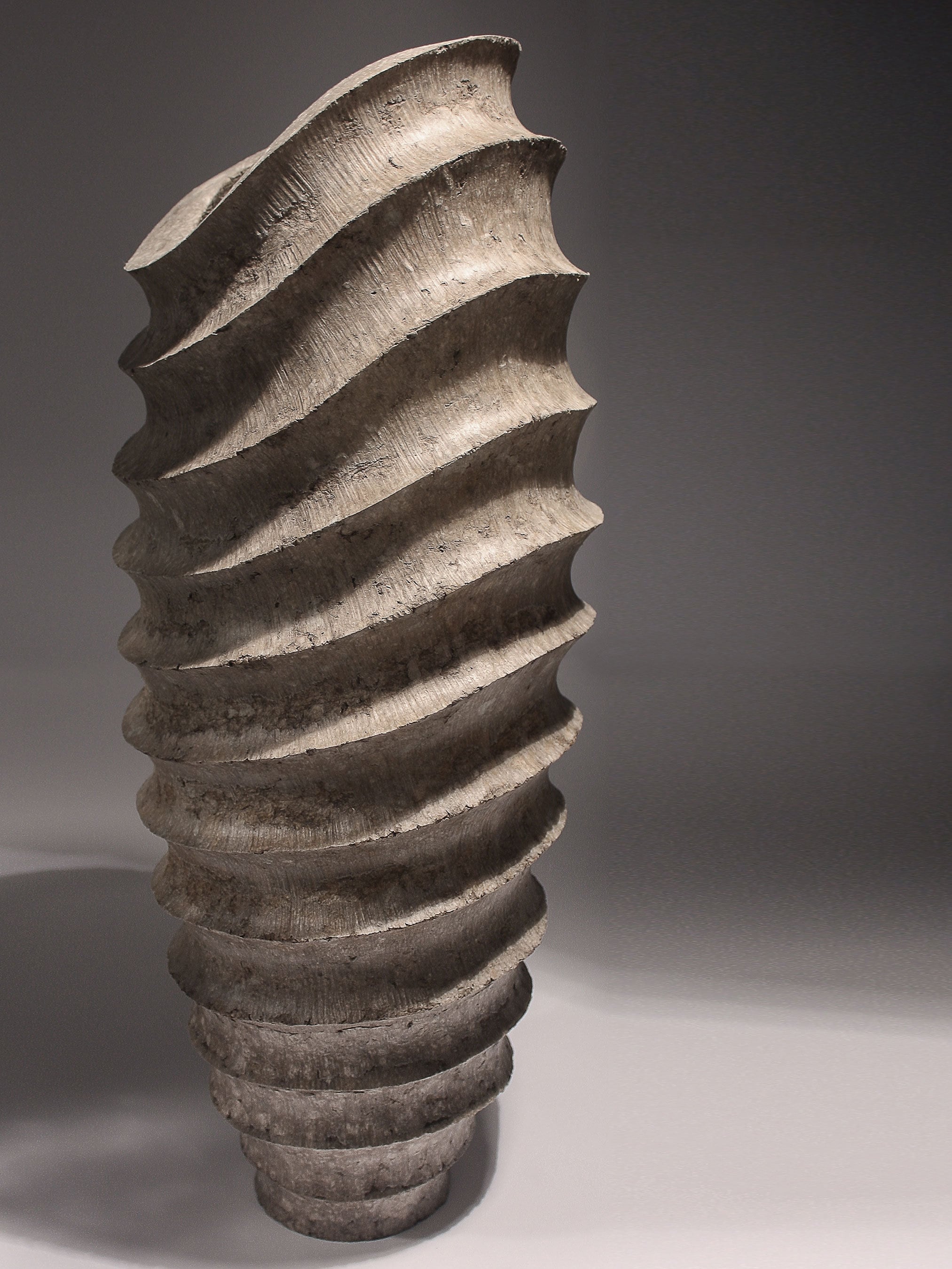 Textured Sculptural Vase, Collectible Art, Large Handmade Vase ...