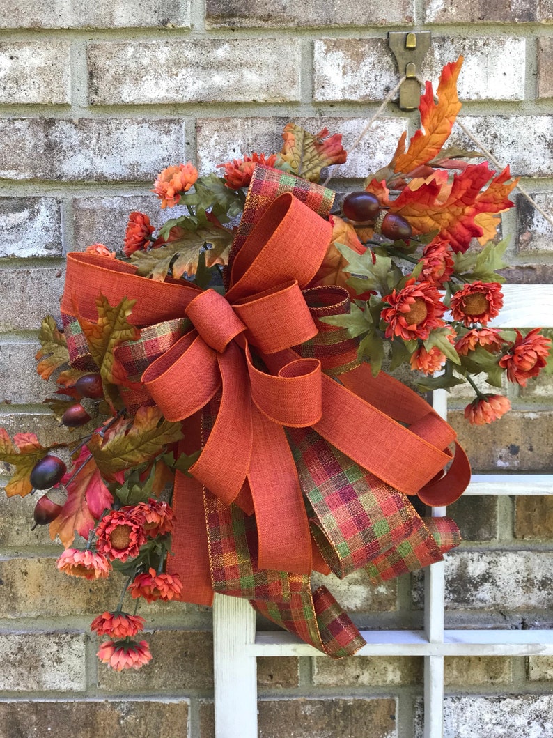 Fall Door Hanger Fall Wreath Autumn Door Hanger Autumn - Etsy