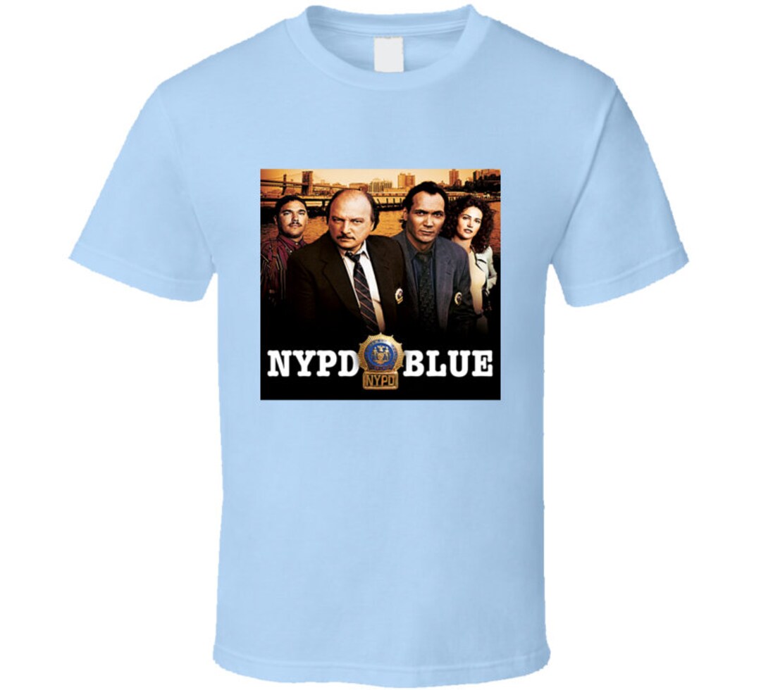 Nypd Blue Logo Tee Cool TV Show Series T Shirt - Etsy