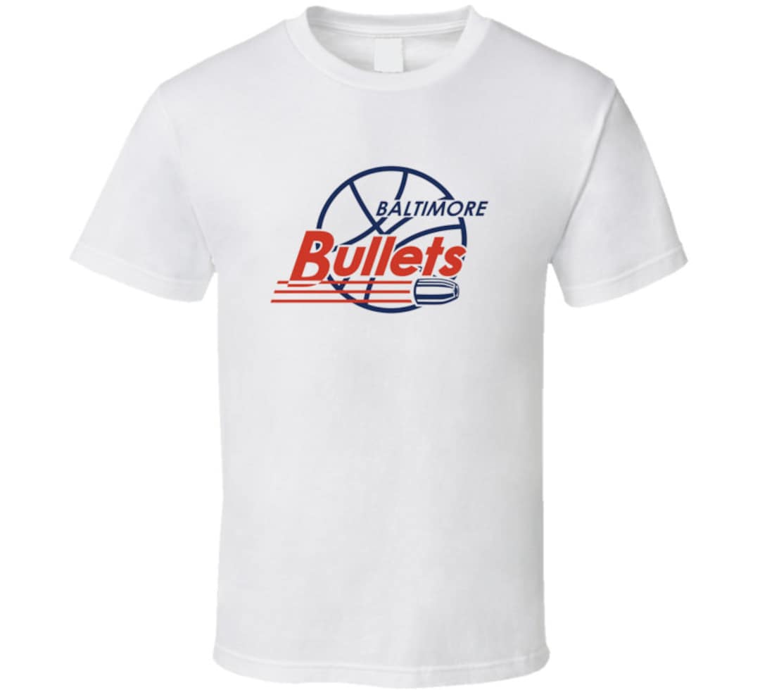 Baltimore Bullets Logo Tee Cool Aba Basketball Retro T Shirt - Etsy