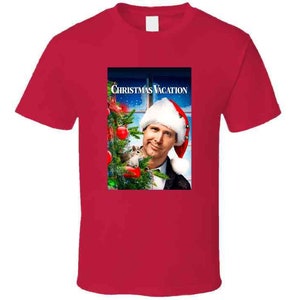 National Lampoon's Christmas Vacation Movie Tee Classic Holiday Comedy ...