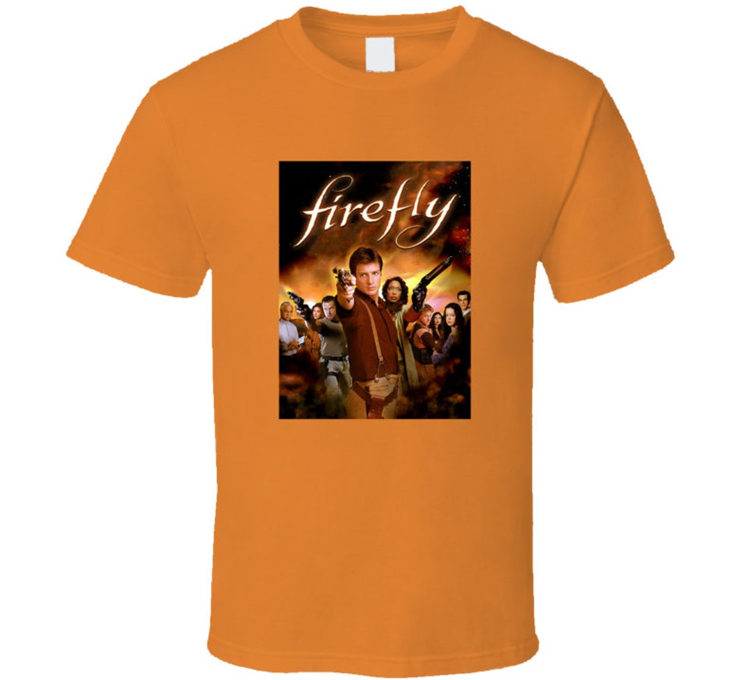 Firefly TV Show Poster T-shirt - Retro Fan Tee - Etsy