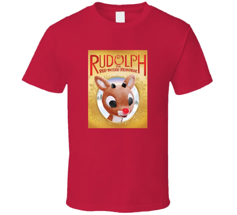Rudolph The Red Nosed Reindeer Movie Tee Classic Holiday Movie T Shirt ...