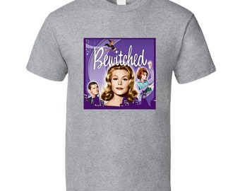 Bewitched Logo Tee Cool Retro TV Show T Shirt | Etsy