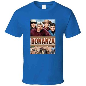 Bonanza Tv Show Tee 1960s Western Television Series T Shirt - Etsy