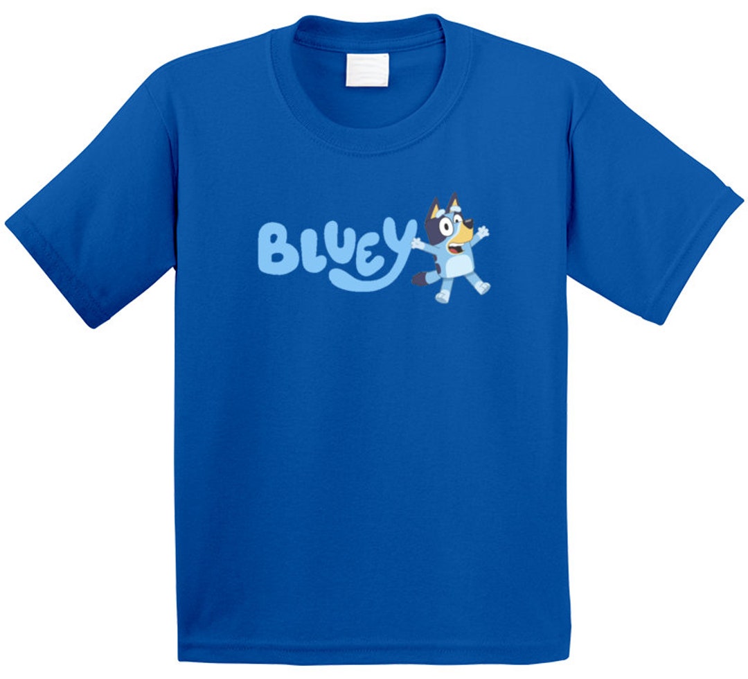 Bluey Tee Kids Tv Show T Shirt - Etsy