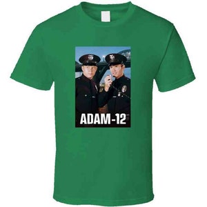 Adam 12 Tv Show Tee 1970s Crime Police Series Fan T Shirt - Etsy