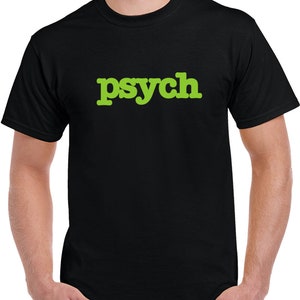 Psych TV Show T-shirt – 100% Cotton Series Fan Tee - Etsy