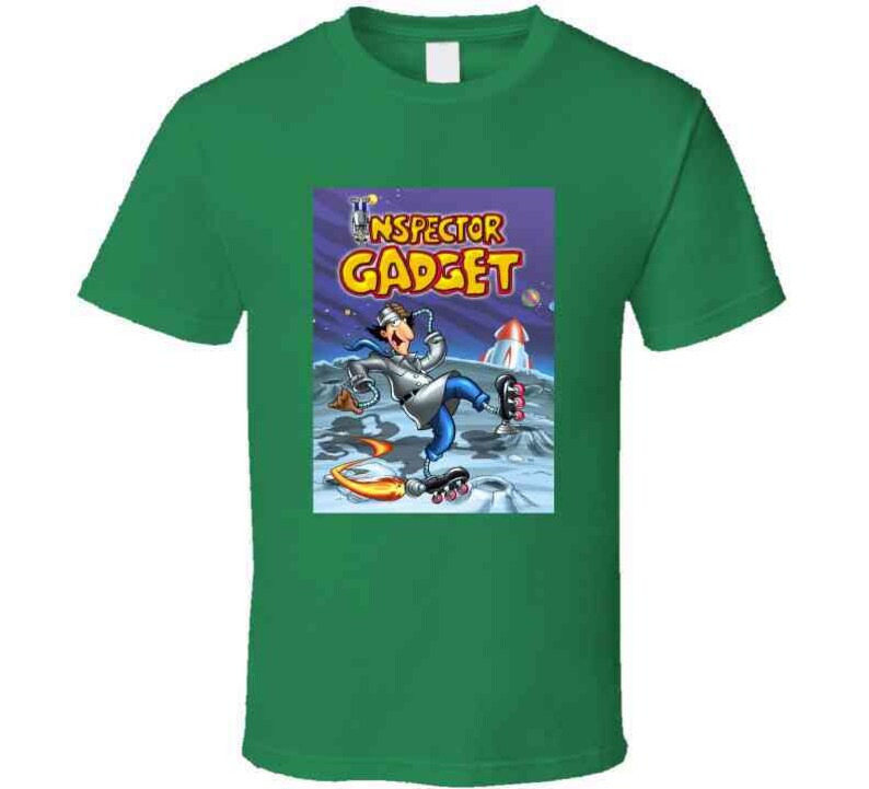 Inspector Gadget Tee Cool Animated Tv Show T Shirt - Etsy