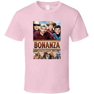 Bonanza Tv Show Tee 1960s Western Television Series T Shirt - Etsy