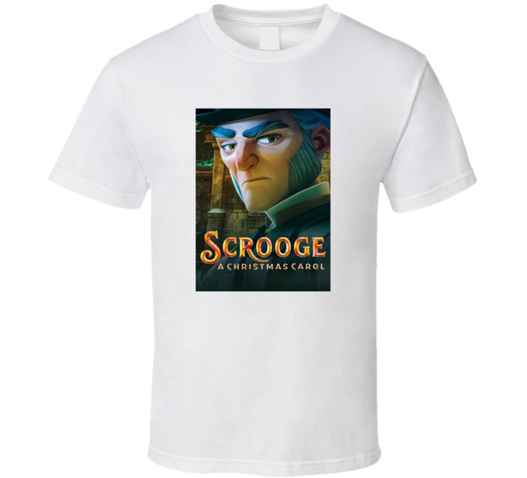 Scrooge A Christmas Carol Tee Animated Holiday Movie T Shirt - Etsy