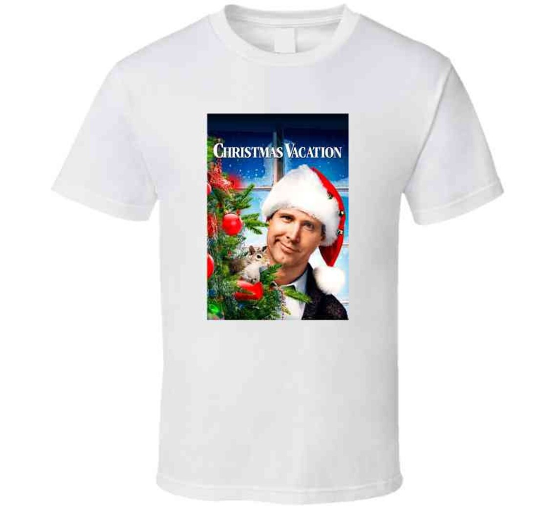 National Lampoon's Christmas Vacation Movie Tee Classic Holiday Comedy ...