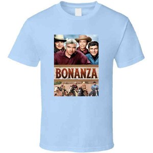 Bonanza Tv Show Tee 1960s Western Television Series T Shirt - Etsy