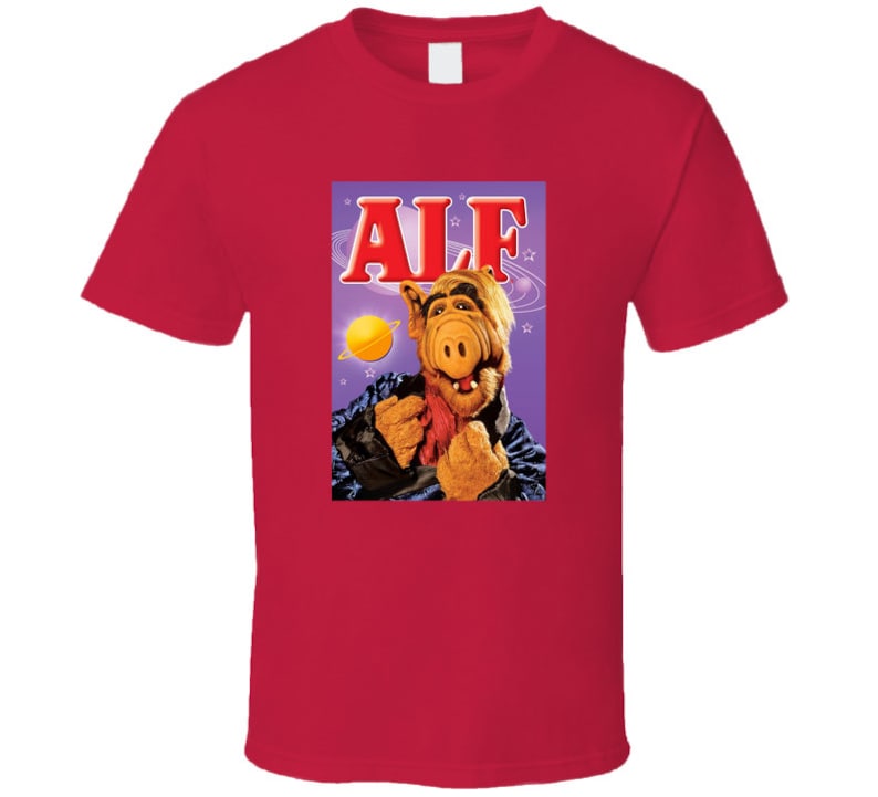 Alf Tv Show Tee 1980s Television Sitcom T Shirt - Etsy