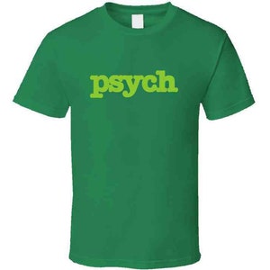 Psych Tv Show Tee Cool Series Fan T Shirt - Etsy