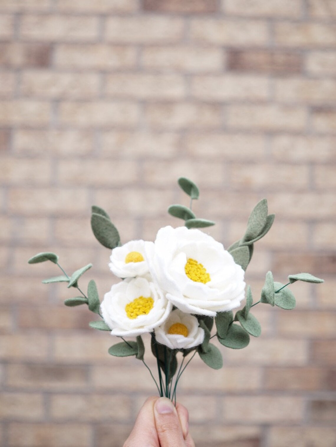 PDF Tutorial ONLY Felt Peony Bouquet DIY Felt Flowers - Etsy