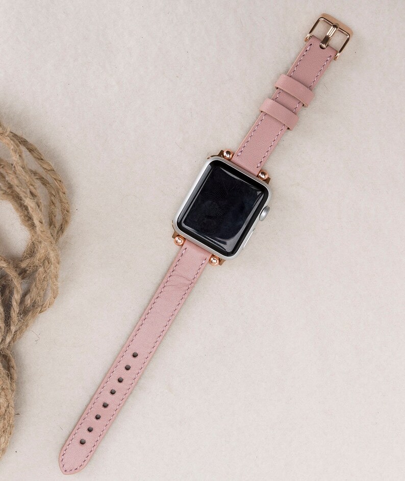 Pink Slim Band for Apple Watch Free Shipping | Etsy
