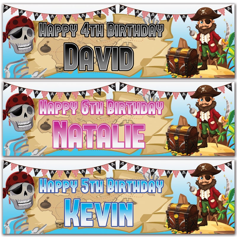 Pirate Banner - Etsy