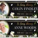 Personalised Funeral Banner Photo Funeral Sign in Loving Memory ...