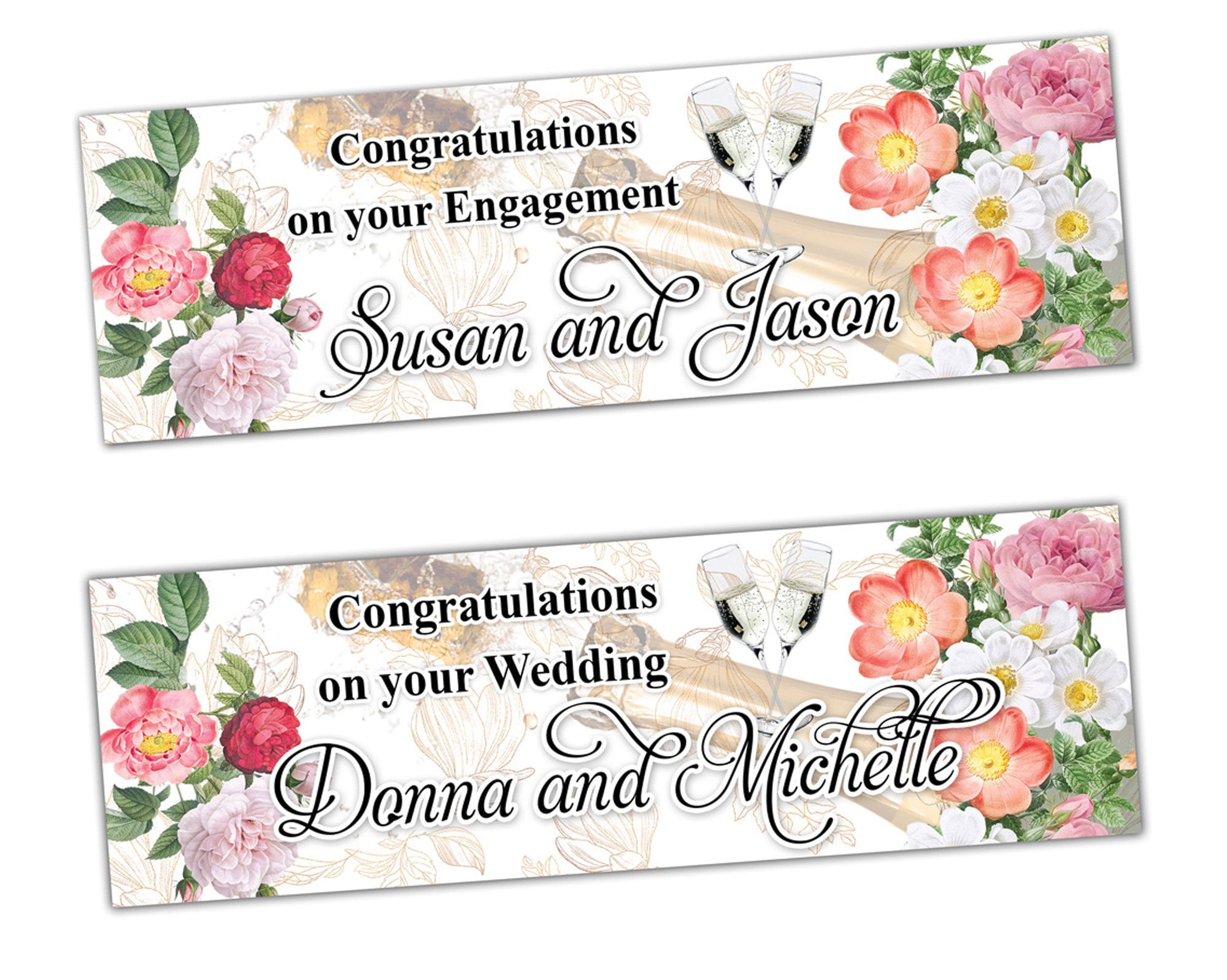 Congratulations On Your Engagement Banner