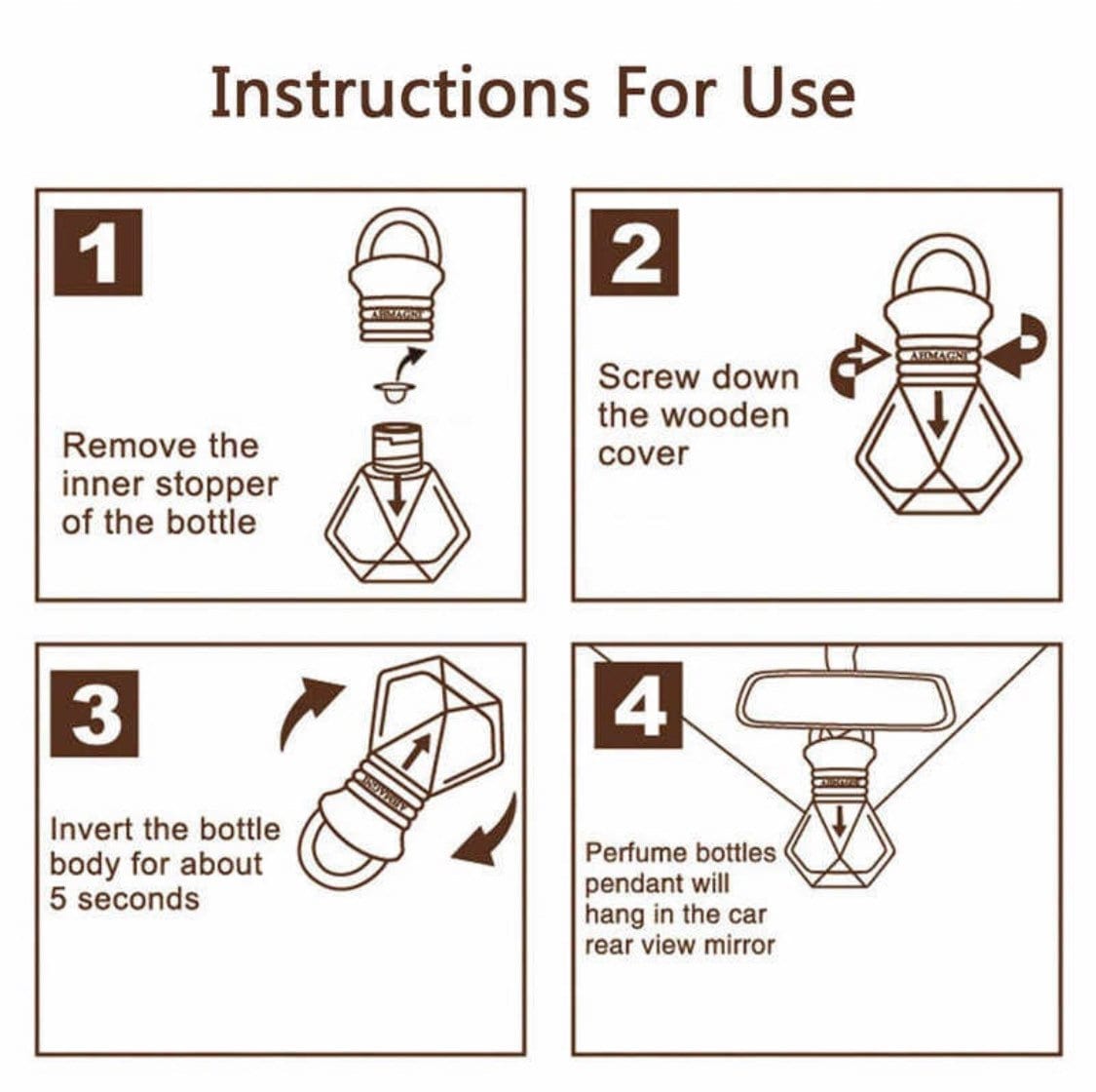 Hanging Car Diffuser Customize Fragrance Boho Air Freshener - Etsy