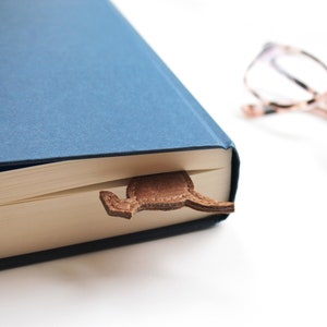 Sausage Dog Bookmark, Custom Leather Bookmark, Miniature Dachshund Gift ...