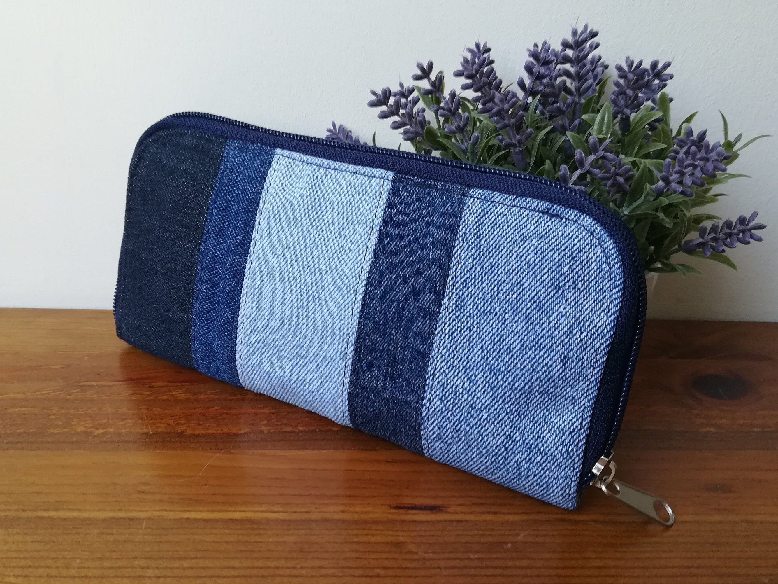 Coach Denim Wallet - Etsy