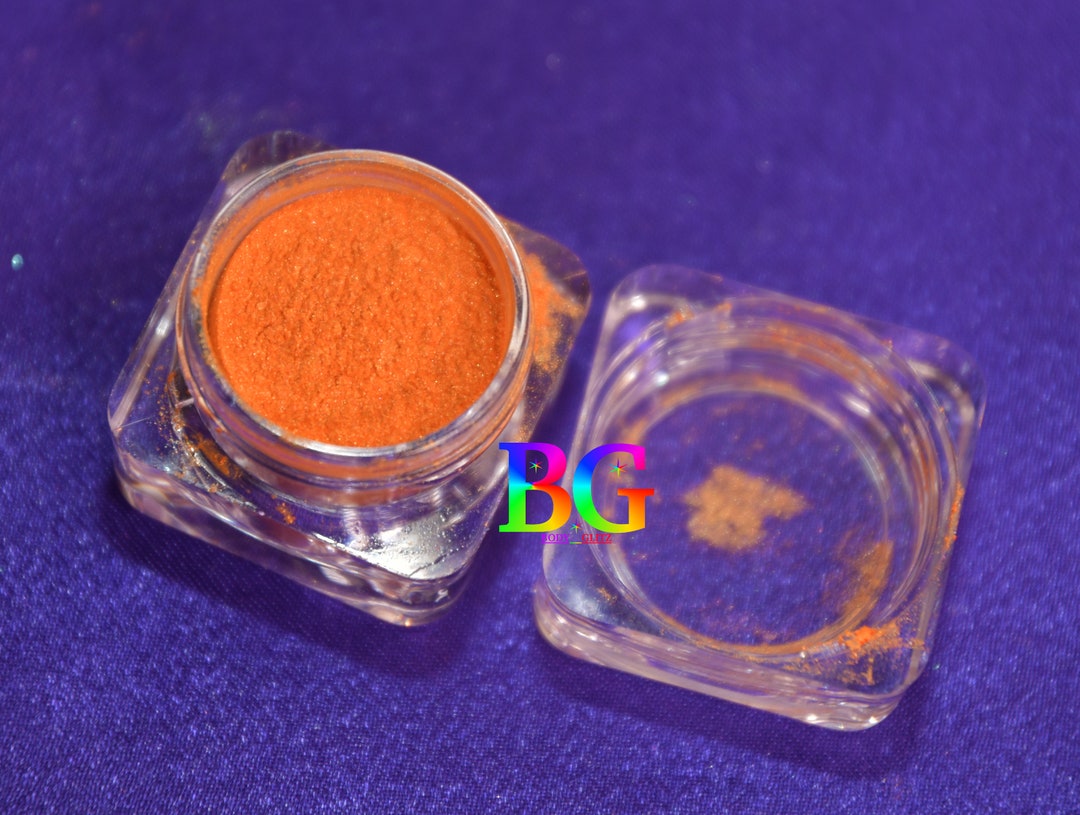 Neon Orange Body Glitter: Shimmering Dusting Powder (5g) - Etsy