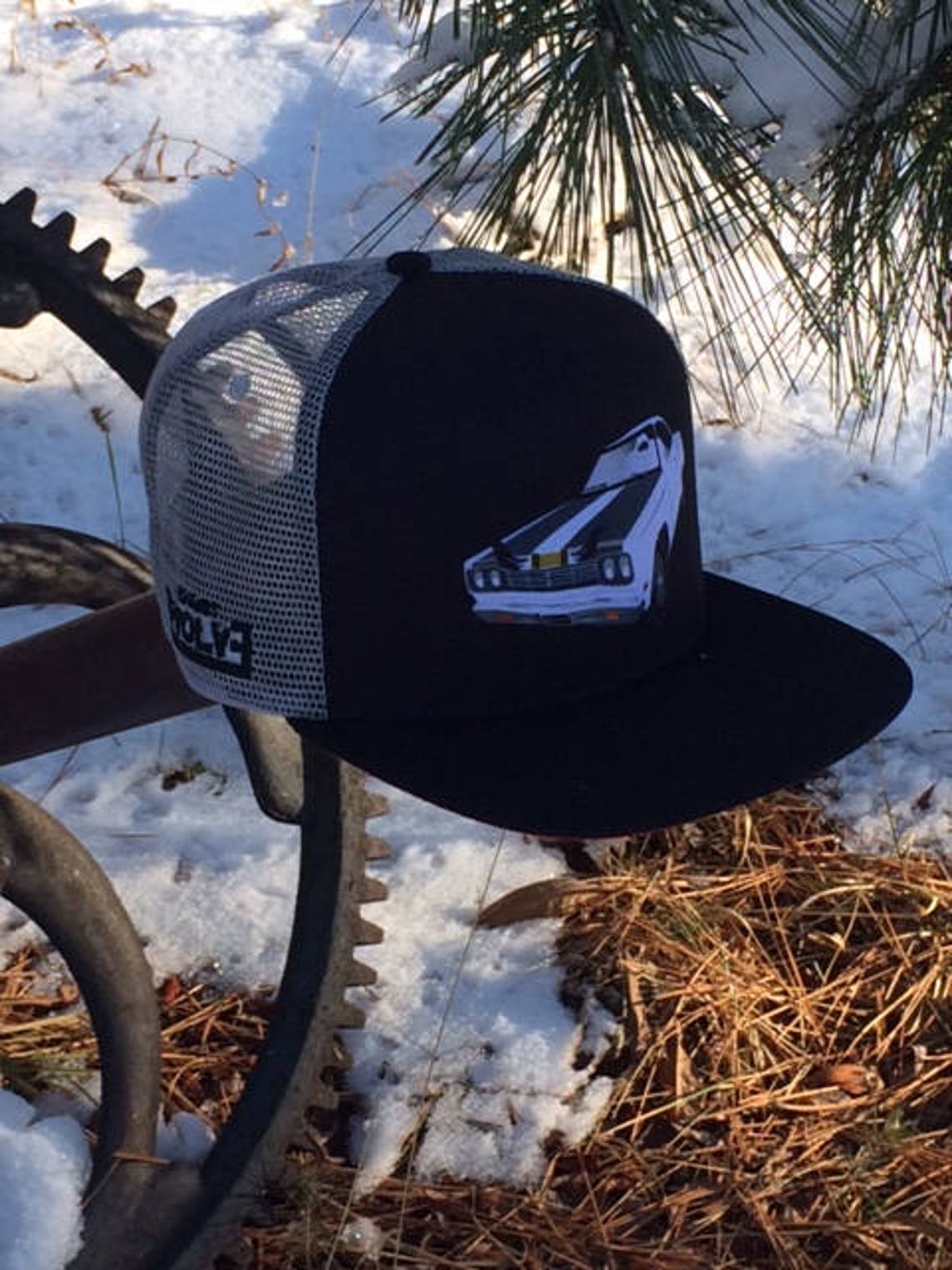 Snow Ride Trucker Hat - Etsy