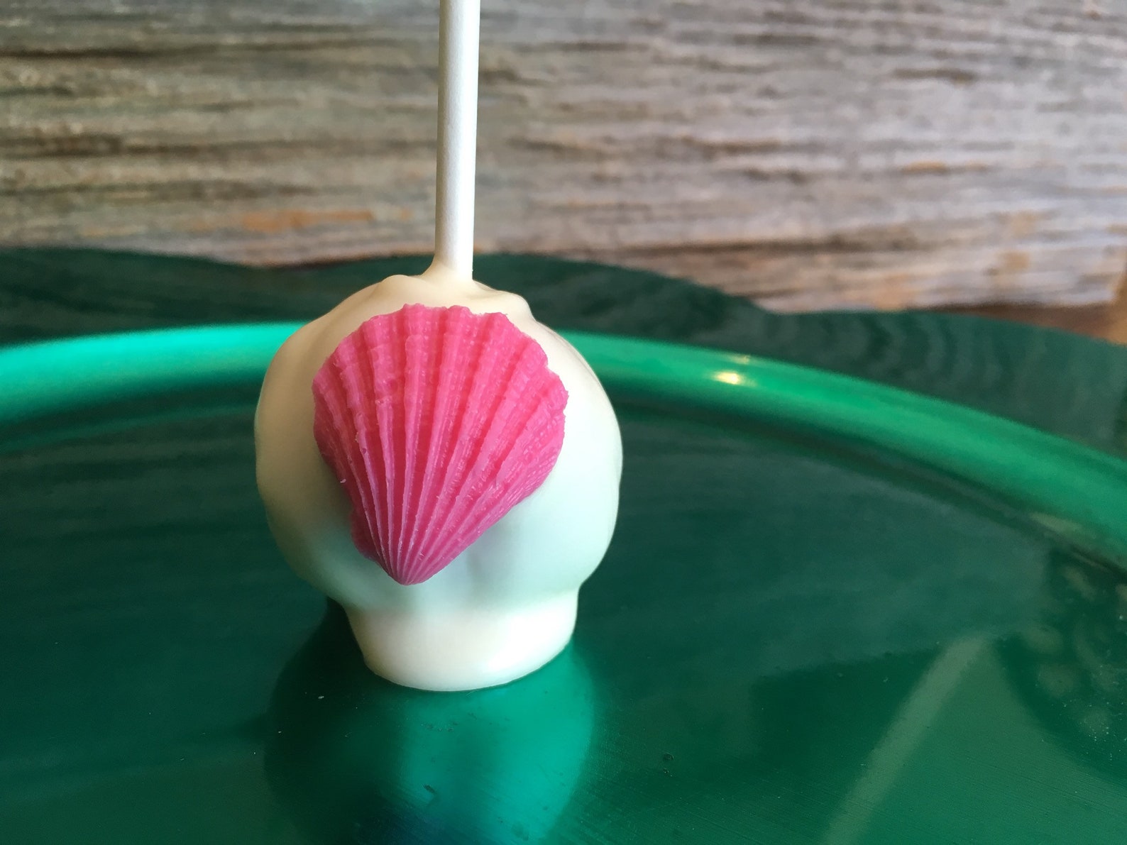 Sea Shell Cake Pops Mermaid Party Favors Mermaid Birthday | Etsy