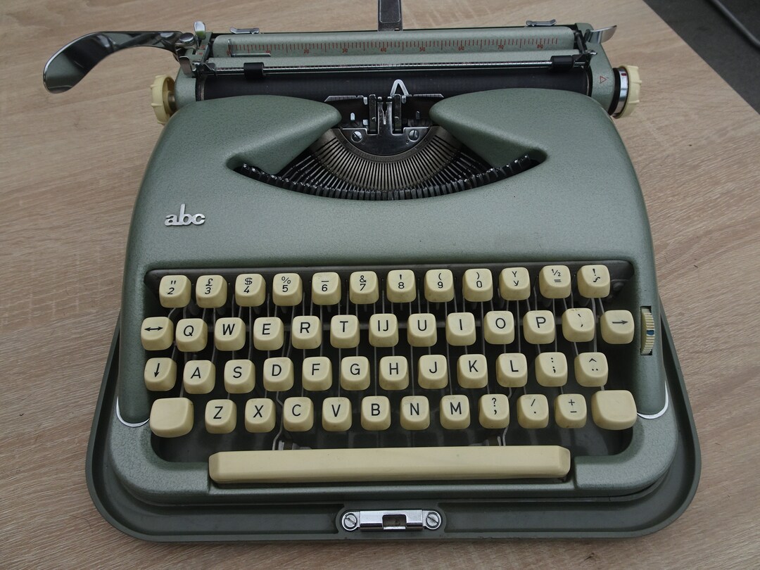 ABC Typewriter From 1962 - Etsy