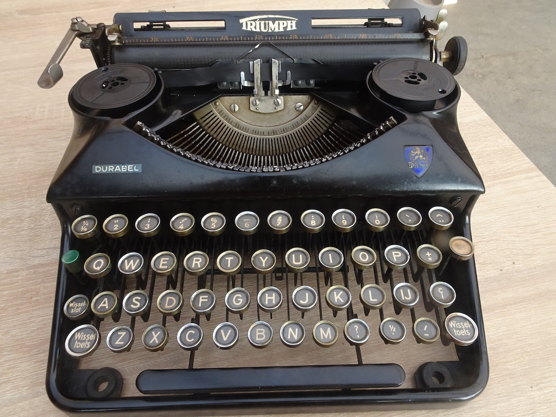 Triumph Durabel, Typewriter From 1939 - Etsy