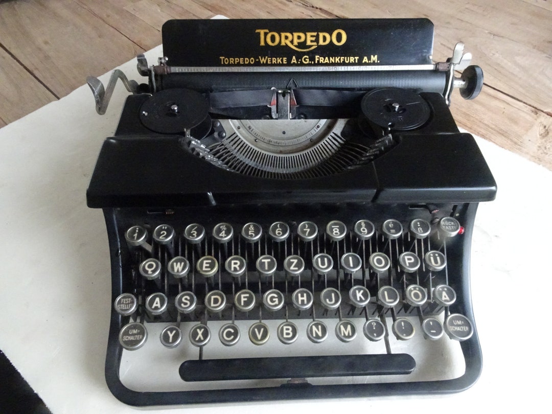 Torpedo 15a, Typewriter From 1939 - Etsy Denmark